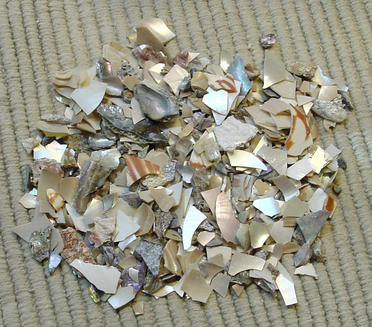 Abalone Shells, Oyster Shell, Crushed Abalone