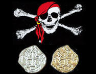 Pirate Coins, Replica Doubloons, Top Quality Cast Pewter. Look, Feel ...